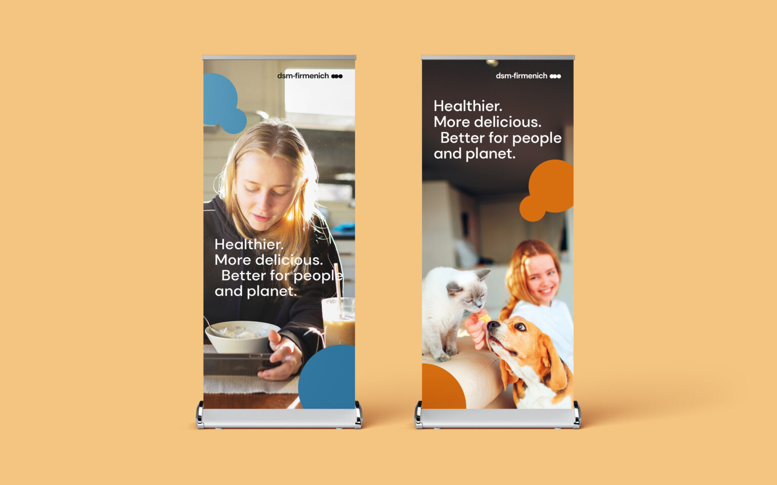 Narrative roll-up banners - Oranje Boven